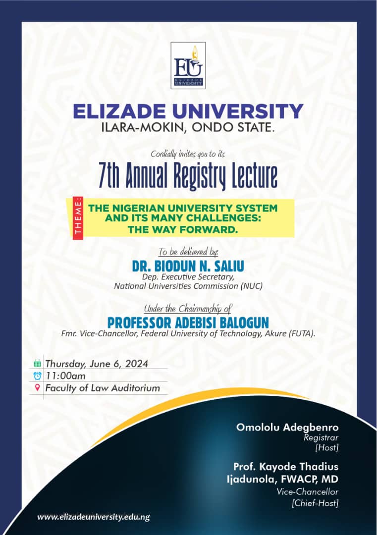 Elizade University