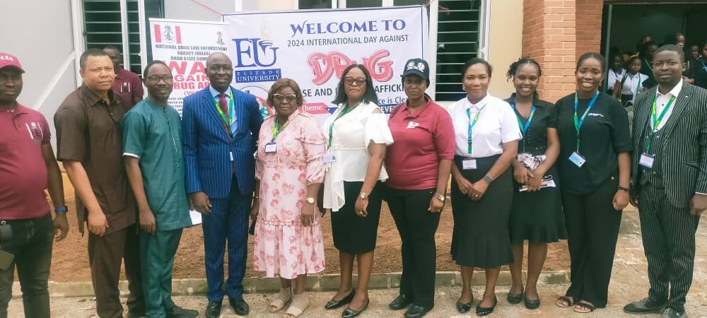 ELIZADE UNIVERSITY STAFF AND STUDENTS UNITE AGAINST DRUG ABUSE. Elizade ...