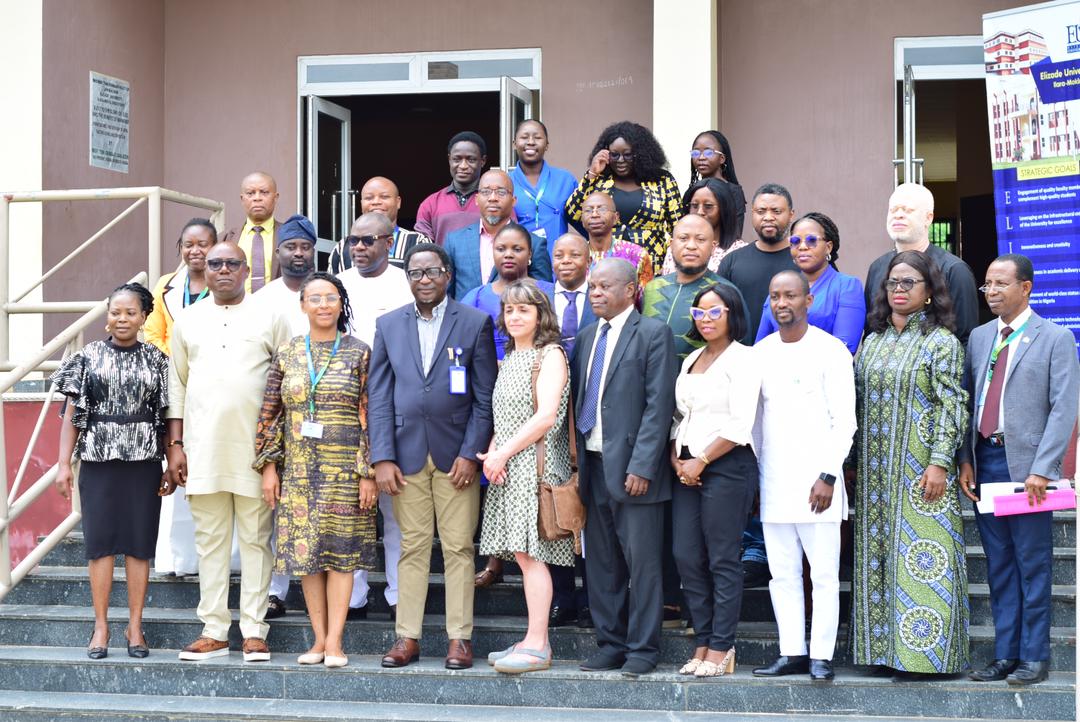 V.C. ELIZADE UNIVERSITY, PROFESSOR IJADUNOLA RECEIVES TEAM OF ...