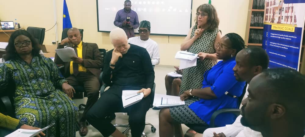 V.C. ELIZADE UNIVERSITY, PROFESSOR IJADUNOLA RECEIVES TEAM OF ...