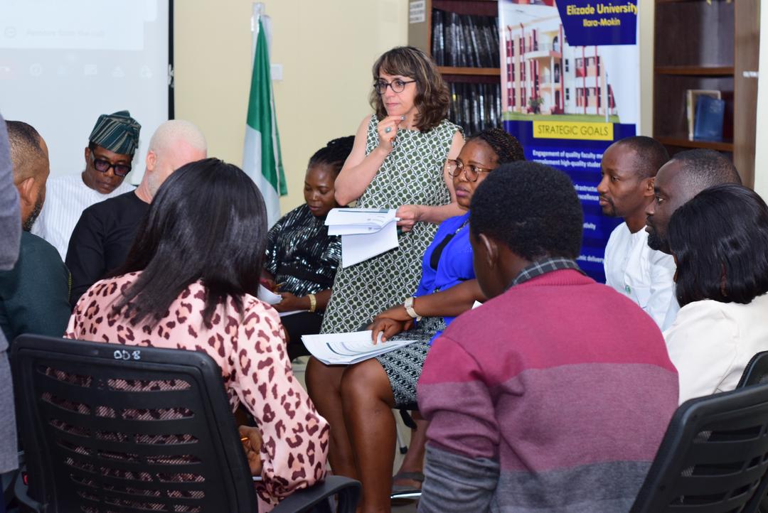V.C. ELIZADE UNIVERSITY, PROFESSOR IJADUNOLA RECEIVES TEAM OF ...