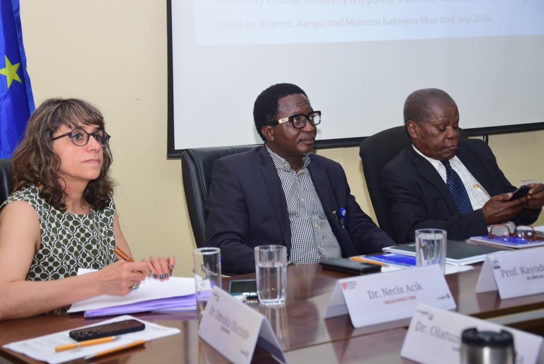 V.C. ELIZADE UNIVERSITY, PROFESSOR IJADUNOLA RECEIVES TEAM OF ...